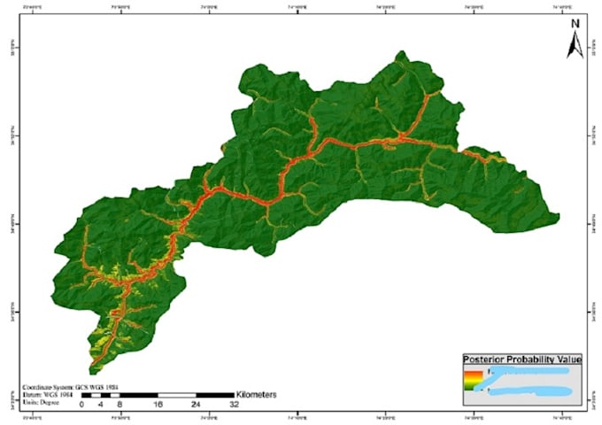 Create,digitize amazing gis, remote sensing maps with arcgis by ...