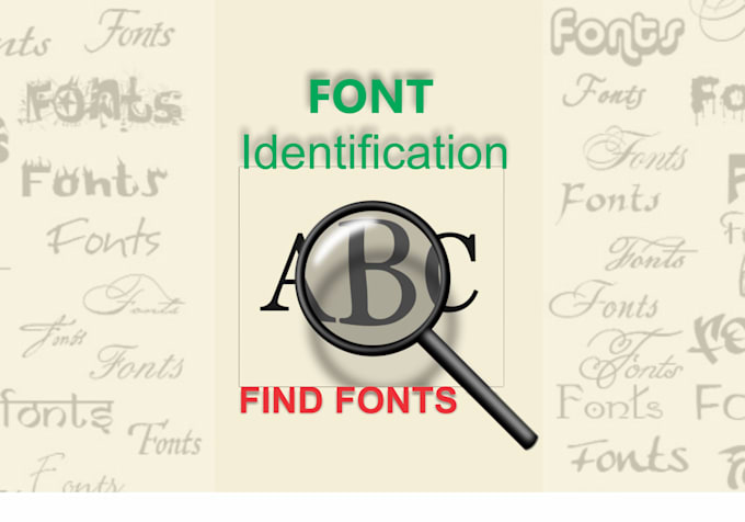 Find your font from the image by Personalahsan | Fiverr