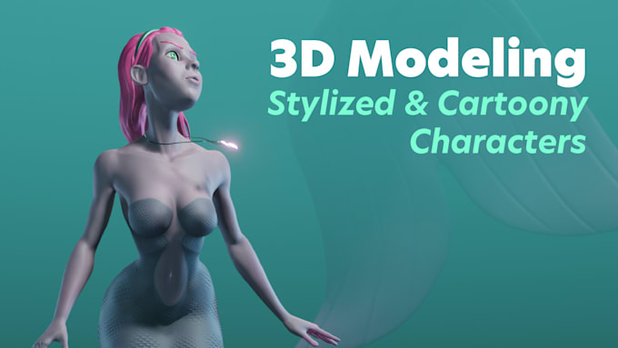 Create Stylized And Cartoony 3d Characters For You By Daviladeighty