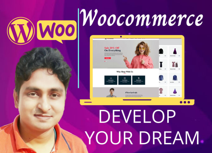 Create Ecommerce Website Online Store With Wordpress Woocommerce By