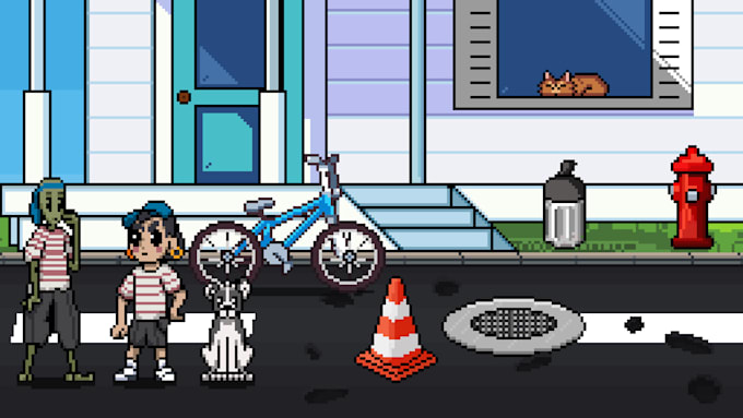 Create any pixel art animation 8 bit or 16 bit for you by Pixeljaas ...