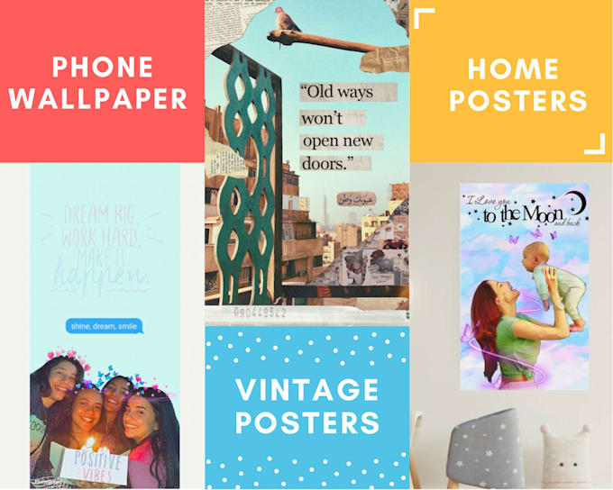 Design you different styles of posters by Mernane | Fiverr