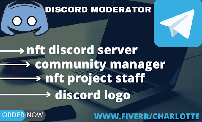 Be your nft discord server,moderator,community manager for nft project ...