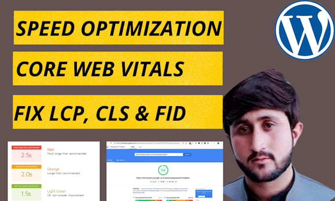 Fix lcp cls fid and core web vitals of your site by M_navid_alam | Fiverr