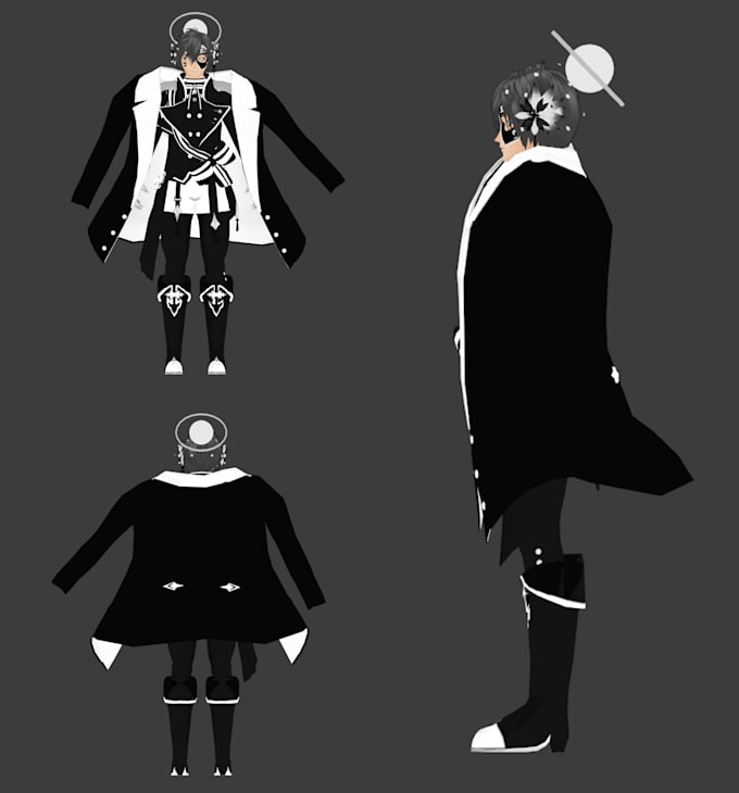 Make two outfits for your vr character by Speedwagonsfx | Fiverr