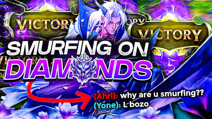 Design eye catching league of legends thumbnail by Danielpsd | Fiverr