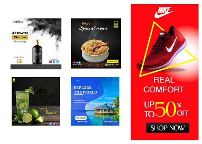 Create catchy designs for flyers and brochures by Dezignhubstudio | Fiverr