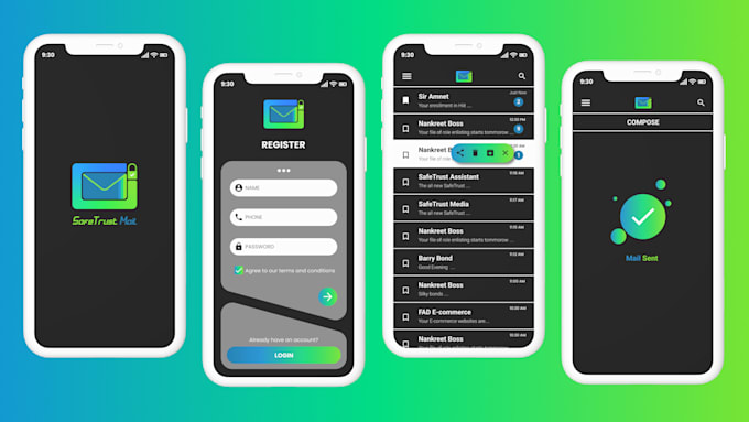 Design mobile app ui screens with unlimited revisions by Achiesketchlab ...