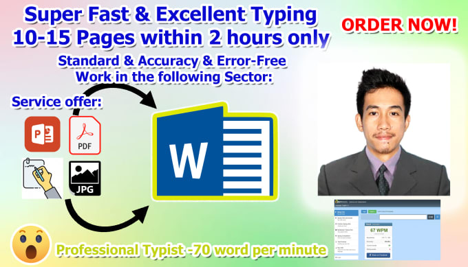 Fast typing, retyping scanned documents, pdf conversion by Jayedit25 ... Fast typing, retyping scanned documents, pdf conversion by Jayedit25 ...
