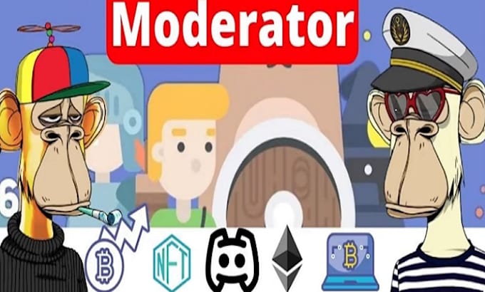 Be nft discord moderator, nft discord server promotion, discord chat by ...