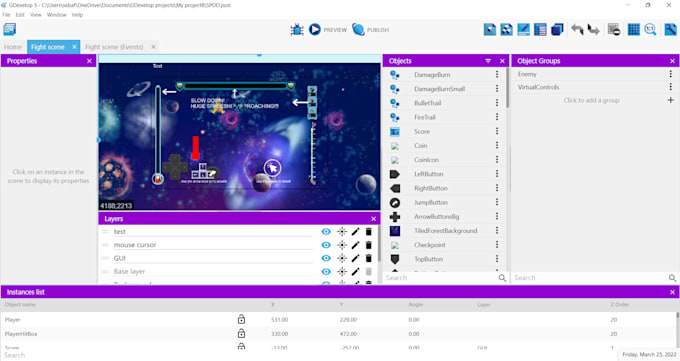 Develop your javascript game in gdevelop by Sebastian_fresh | Fiverr