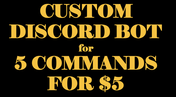Create A Custom Discord Bot Using Java By Annachen181 Fiverr