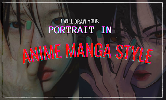 Draw pro art portrait girl from your photo by Yumaikey | Fiverr