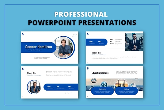 Design professional and modren powerpoint presentation by Fahadrafiq56 ...