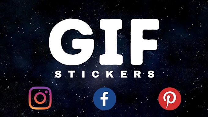 Create custom animated gif stickers by Rmi_designs26 | Fiverr