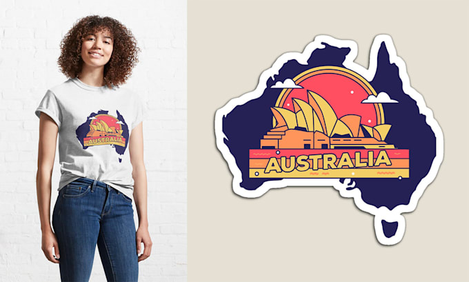 Design print on demand mechandise using canva by Landmarktees | Fiverr