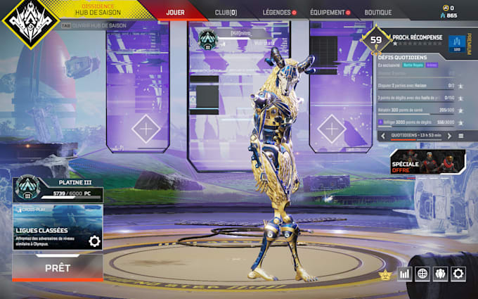 Set up your apex legends platinum account by Apex_nitro | Fiverr