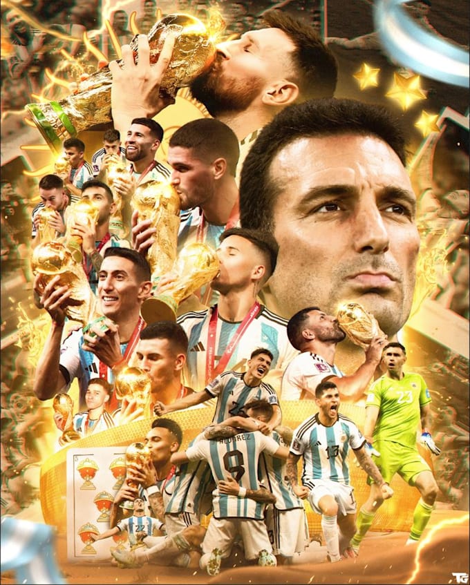 Make you an edit of any soccer player you want by Tg19_dsgns | Fiverr