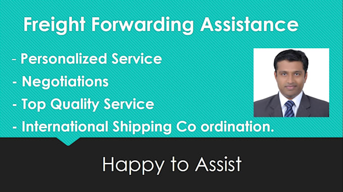 Assist in logistics supply chain management by Vinayakpauskar | Fiverr