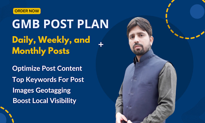 Write and create monthly gmb post with geotag images by Localseo_boy ...