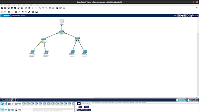 Create cisco packet tracer lab projects at ccna level by Tech_a | Fiverr