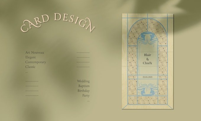 Design an one of a kind invitation by Honeybythebee | Fiverr
