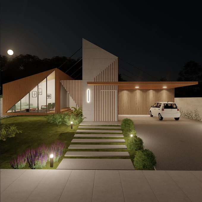 Do a realistic archi 3d rendering by Iansiq | Fiverr