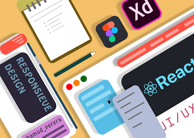 Design and develop frontend responsive website with reactjs by Chamod ...