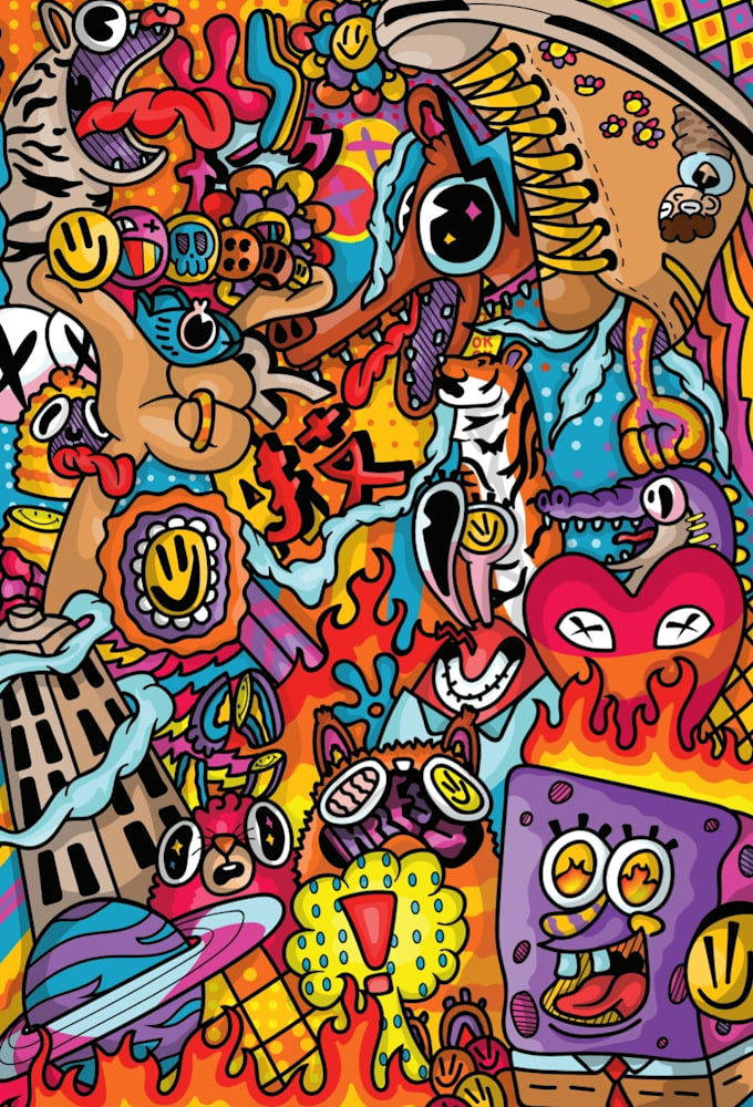 Make unique doodles for you by Designerdavid1 | Fiverr