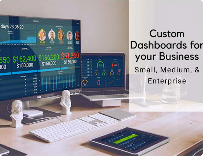 Build you an automated system of dashboards by Jakefriedberg | Fiverr