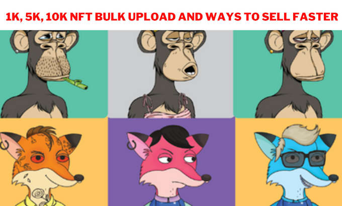 Bulk upload nft to opensea by Designsub | Fiverr