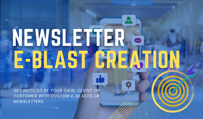 Branded infographic eblast newsletter by Angelicasolis | Fiverr