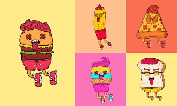 Make unique character designs by Harryartfz | Fiverr