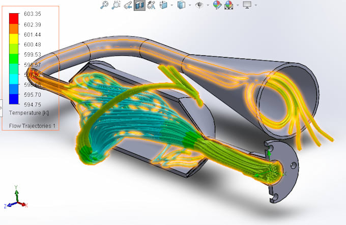 Do flow analysis of 3d model using digital software by Mechanicalsol ...