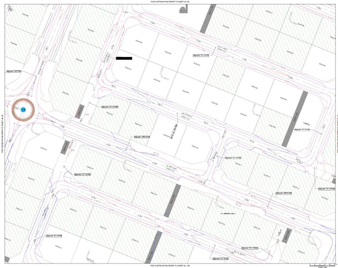 Draw road alignment as required station by Shakeelahmed382 | Fiverr