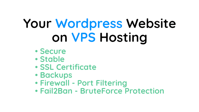 Install and setup wordpress website on a vps by Dizaynmedya | Fiverr