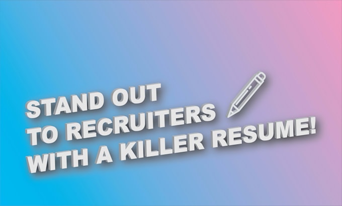 Revamp your resumé or cv both text and look by Rodallex | Fiverr