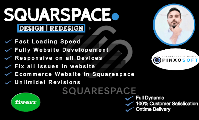 Revamp,design, and redesign professional squarespace website by ...