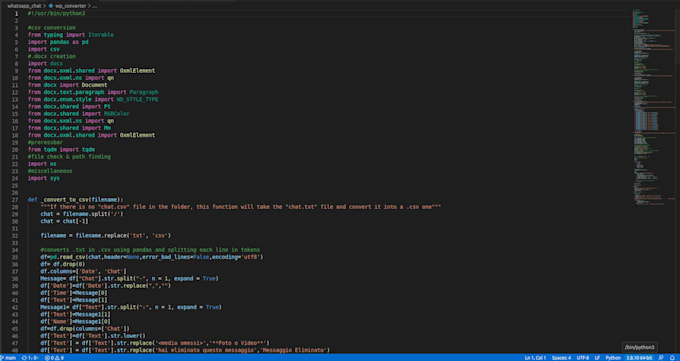 Write you a useful script in python by Michaelcode101 | Fiverr