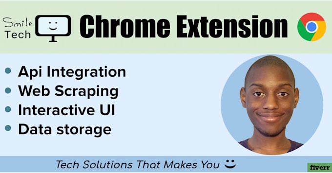 Create Simple Chrome Extensions Starting At 5 Dollars By Andrelsj Fiverr