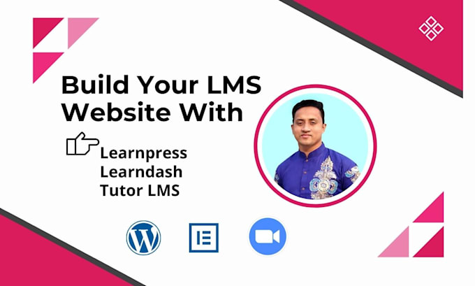 Create lms wordpress website with learndash,lifter lms by Procoderalamin | Fiverr