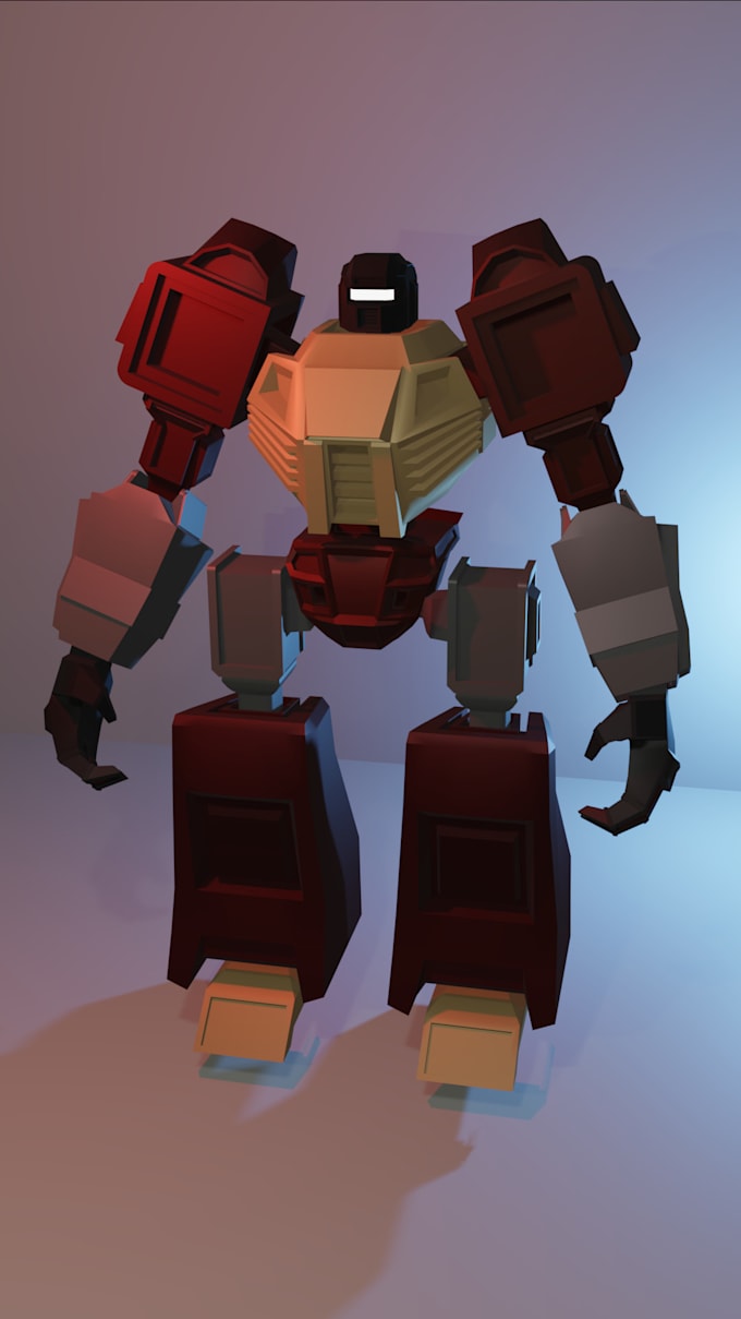Nft 3d hardsurface low poly by Officinamecha | Fiverr