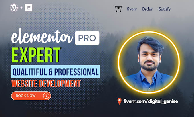 Develop wordpress website using elementor or elementor pro by Digital_geniee | Fiverr