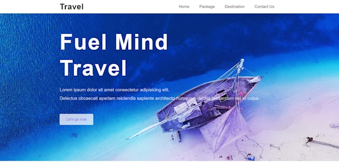 Develop a responsive website with html, css and bootstrap by Candrakh ...