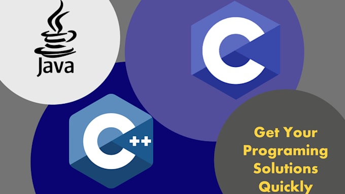 Do c cpp and java programs and projects by Muhammad_muzmil | Fiverr