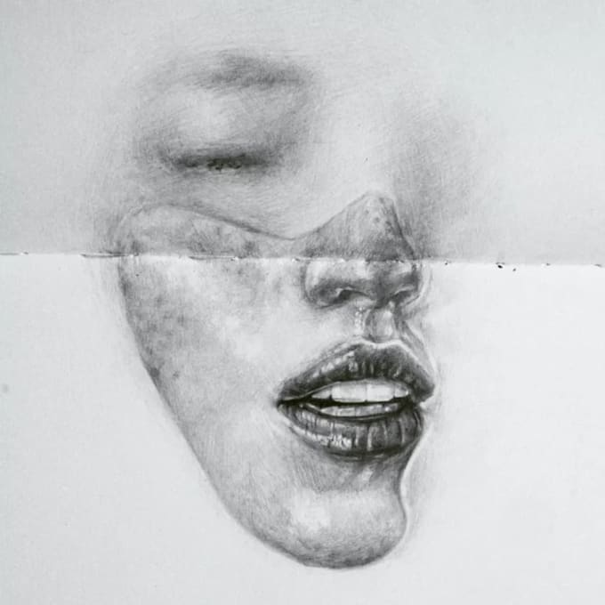 Draw a portrait of anyone for you by Chloemal_art | Fiverr