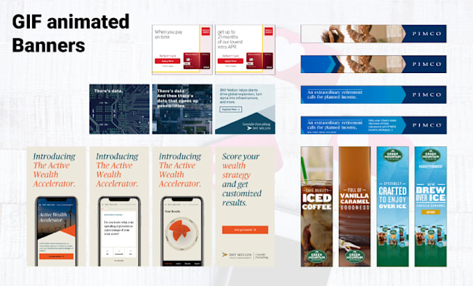 Design awesome and engaging gif animated banners by Epellegrino | Fiverr