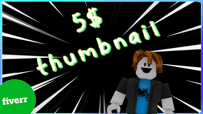 Make you a roblox thumbnail by Imcoico | Fiverr