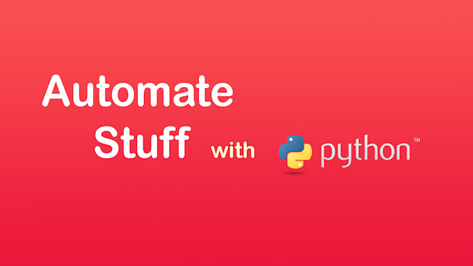 Make bots to automate desktop and python projects by Vinurkrk | Fiverr