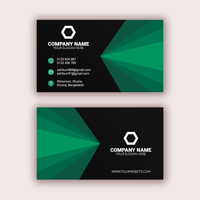 Create professional business card by Designerria | Fiverr